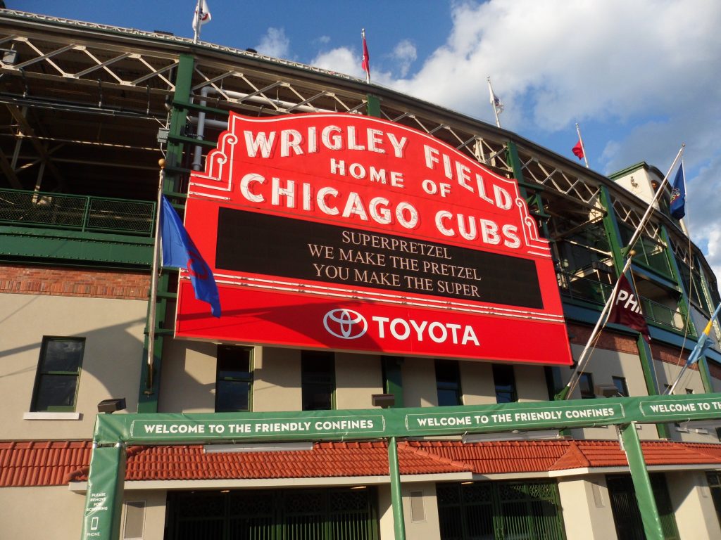 Wrigley Field - Home of the Chicago Cubs - Dugout Dirt
